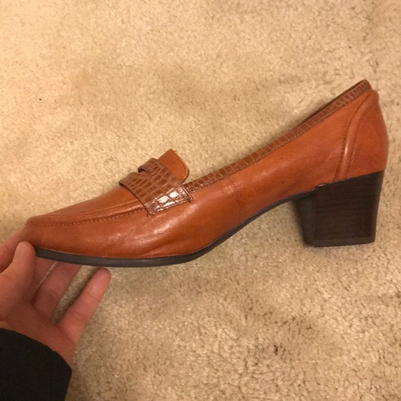 Michelle D | Shoes | Michelle D Heeled Penny Loafers | Poshmark